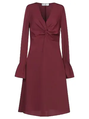 MR MASSIMO REBECCHI Midi Flared Dress - Red