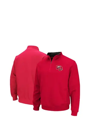 COLOSSEUM Western Kentucky Hilltoppers Quarter-zip Sweatshirt - Red