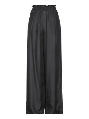 SOLOTRE SOLOTRE Wide Leg Pants Black