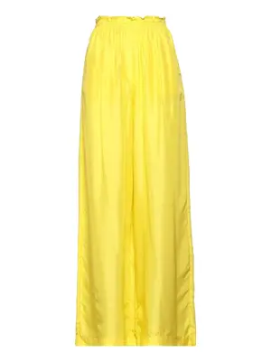 SOLOTRE SOLOTRE Wide Leg Pants Yellow