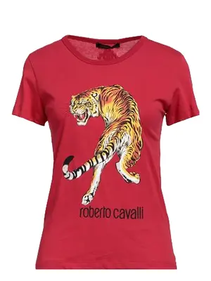 Roberto Cavalli ROBERTO CAVALLI Printed T-Shirt Red