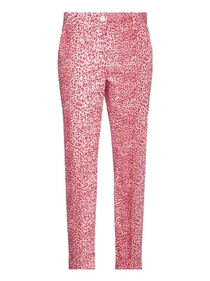 P.a.r.o.s.h P.A.R.O.S.H. Leopard-Print Tapered Pants Red
