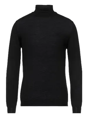 Roberto Cavalli Turtleneck Knit Top - Black