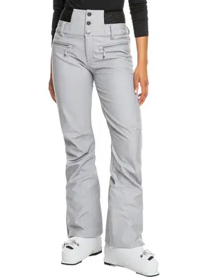 Roxy Waterproof Shell Snow Pants Heather Grey