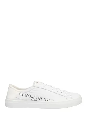 IH NOM UH NIT Soft Leather Sneakers - White