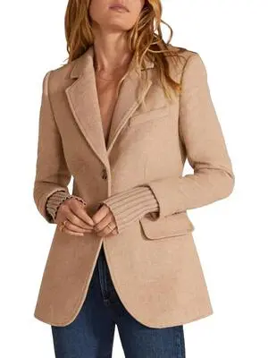 FAVORITE DAUGHTER Favorite Daughter The City Layered Blazer Camel