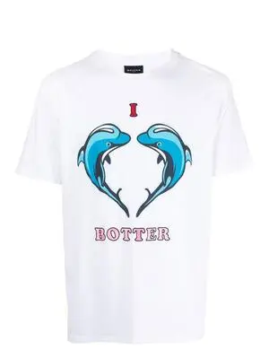 BOTTER Logo-print Organic Cotton T-shirt - White