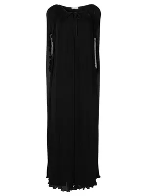 BARUNI Sleeveless Dress And Cape Set - Black