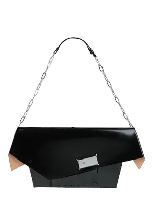 MAISON MARGIELA Handbag In Cow Leather And Polyester Black
