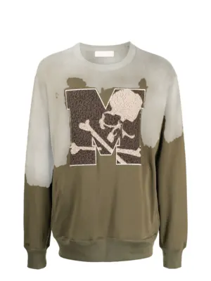 MASTERMIND WORLD Mastermind Japan Skull-print Crew-neck Sweatshirt