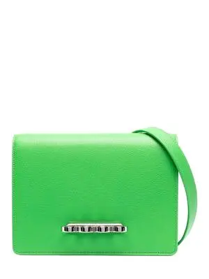 Alexander McQueen Four Ring Shoulder Bag - Green