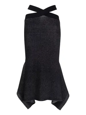 3.1 Phillip Lim Ribbed-knit Skirt - Black