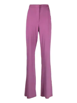 Remain Birger Christensen Split-cuff Flared Trousers - Purple