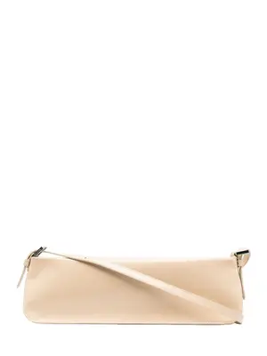 By Far Leather Shoulder Bag - Neutrals