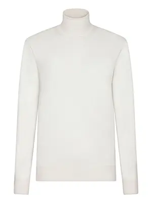 Dolce & Gabbana Roll-neck Jumper - White