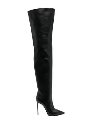 LE SILLA Eva Thigh-high Stiletto Boots - Black