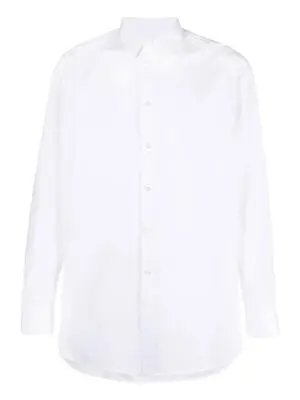 JIL SANDER Long-sleeve Cotton Shirt - White