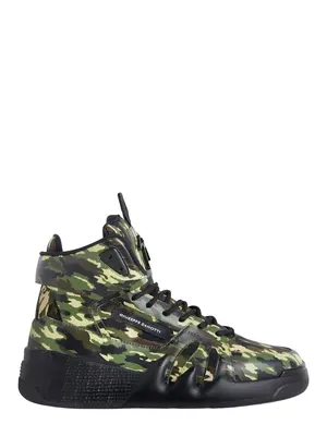 GIUSEPPE ZANOTTI Talon High-top Sneakers - Green