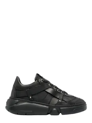 Agl Ruth Leather Sneakers - Black
