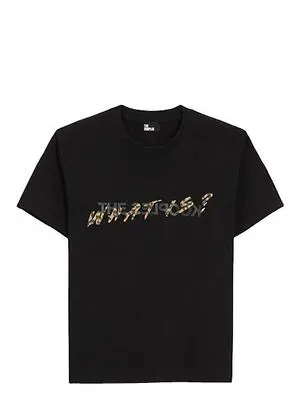 The Kooples Leopard-print Logo-graphic Cotton-jersey T-shirt - Black