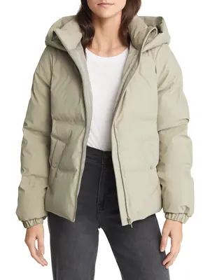 Vero Moda VERO MODA Noe Hooded Puffer Coat Laurel Oak