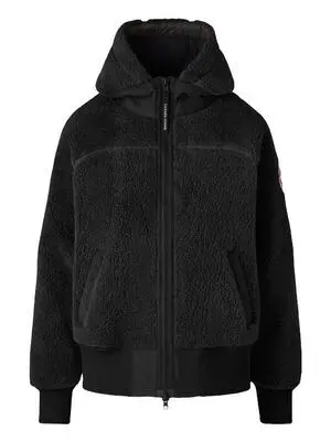 Canada Goose Simcoe Fleece Zip-up Hooded Jacket - Black