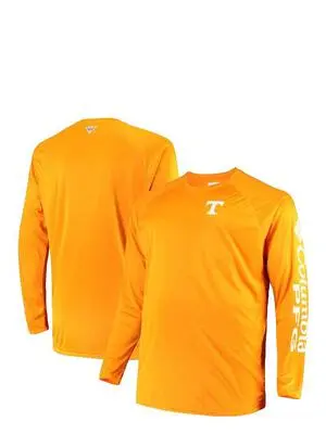 Columbia Tennessee Tennessee Volunteers Big & Tall Terminal Tackle Long Sleeve Omni-shade T-shirt - Orange