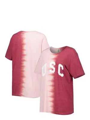 GAMEDAY COUTURE Usc Trojans Split-dye T-shirt - Cardinal
