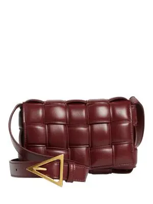 BOTTEGA VENETA Bottega Veneta Small Padded Cassette Intrecciato Leather Crossbody Bag