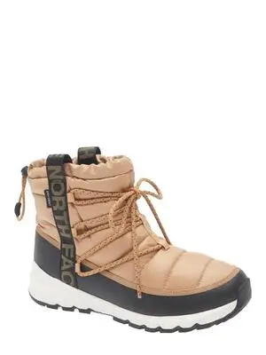 The North Face Thermoball™ Waterproof Utility Boot - Almond Butter/tnf Black