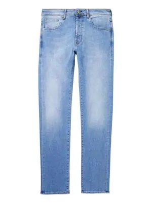 SLOWEAR Incotex Slim-fit Straight-leg Jeans - Blue