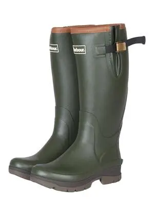 Barbour Tempest Waterproof Rain Boots - Olive