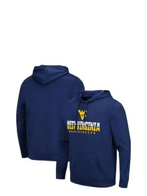 COLOSSEUM West Virginia Mountaineers Lantern Pullover Hoodie - Navy