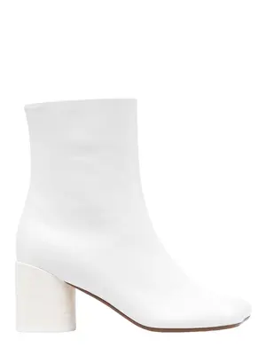 MAISON MARGIELA Anatomic 70mm Leather Boots - White