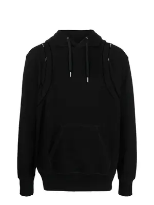Alexander McQueen Long-sleeve Hoodie - Black