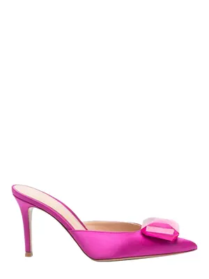 GIANVITO ROSSI Jaipur 85mm Mules - Pink