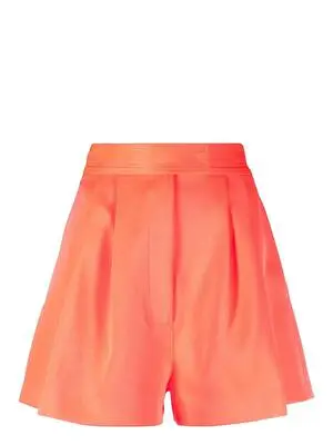 ALEX PERRY Flared High-Waisted Shorts