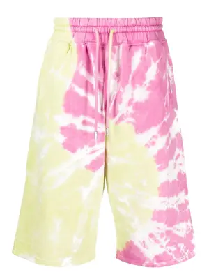 GCDS GCDS Tie-Dye Print Bermuda Shorts