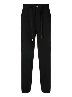 Versace Drawstring Track Pants - Black