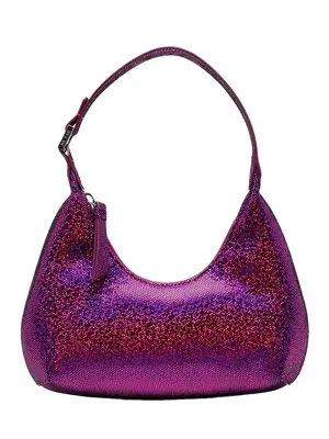 By Far Glitter Shoulder Bag - Pink