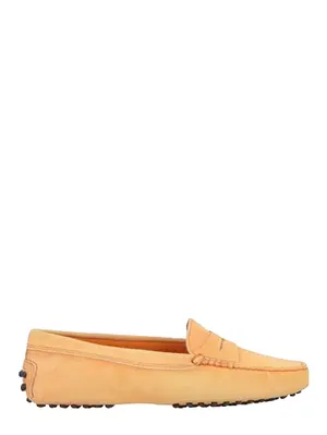 TOD'S TOD'S Leather Loafers Orange