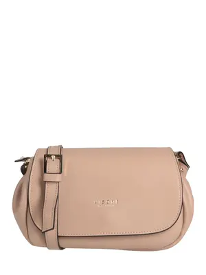 VISONE Calfskin Leather Cross-body Bag Light Brown