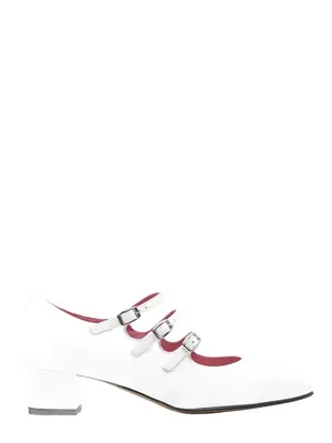 CAREL Kina 40mm Pumps - White