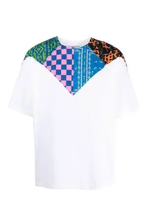 COUNTY OF MILAN Mix&match Printed T-shirt - White