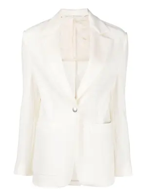 PALM ANGELS Palm Angels Side-Stripe Blazer