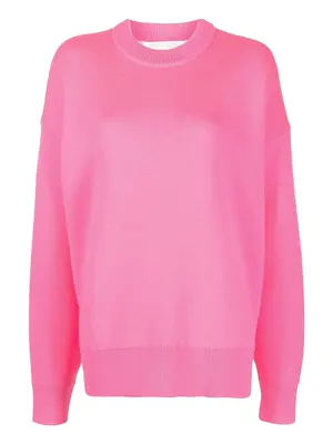 Palm Angels Palm-tree Intarsia-knit Jumper - Pink