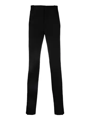 Alexander McQueen Straight-leg Tailored Trousers - Black