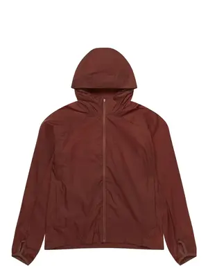 POST ARCHIVE FACTION Lightweight Hooded Jacket - Brown