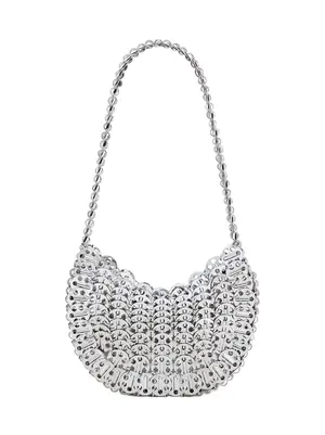 Rabanne Moon 1969 Shoulder Bag - Silver