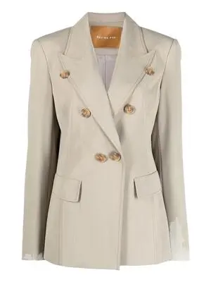 REJINA PYO Arden Double-breasted Blazer - Neutrals